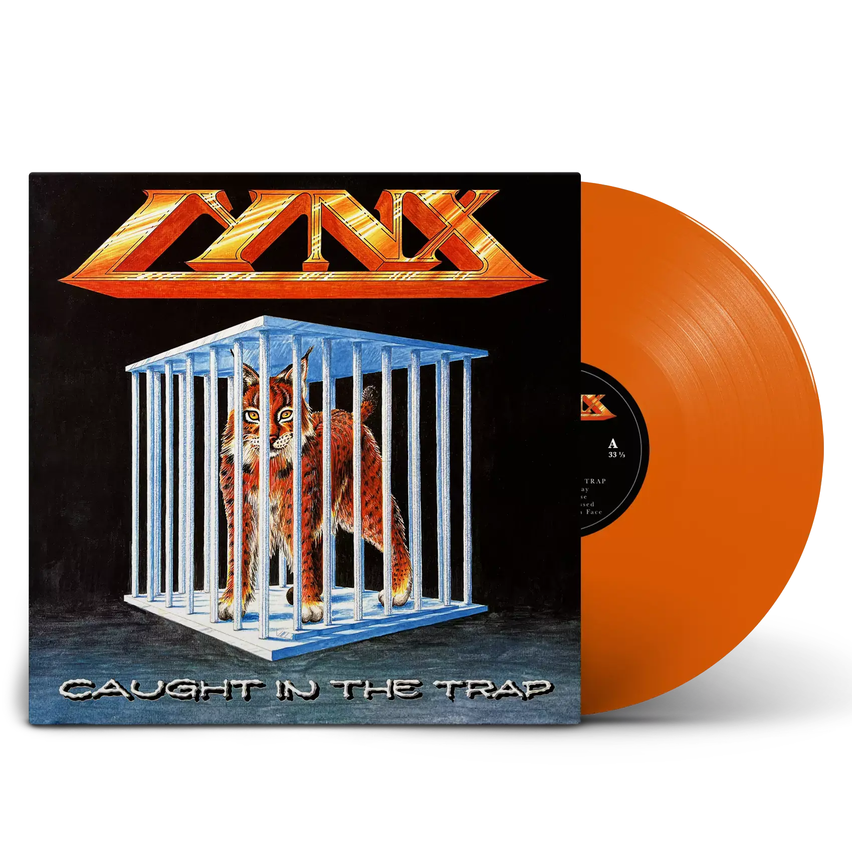 LYNX - Caught in the trap · BLAZING ORANGE LP | Vinyl record